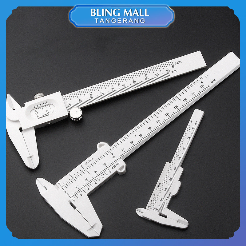 Jual Mini Caliper Pengukur Dimensi Plastik Vernier Caliper Multifungsi ...