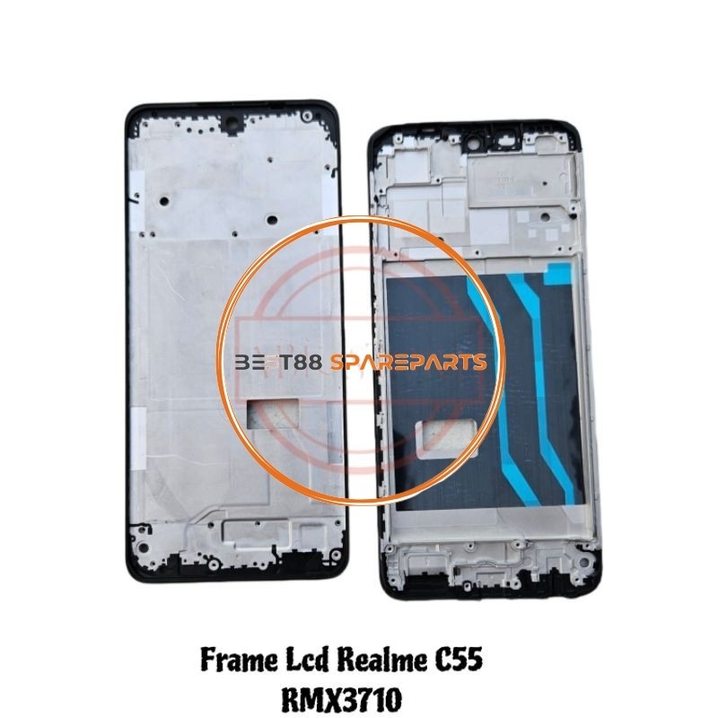Jual FRAME LCD - TATAKAN LCD - TULANG TENGAH LCD REALME C55 RMX3710 ...