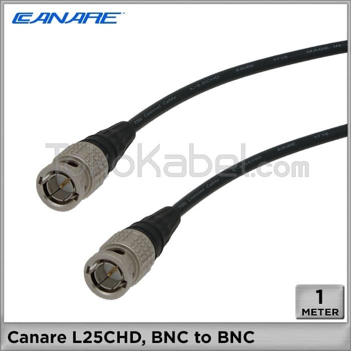 Jual [Best]Promo Kabel SDI Video Canare L25CHD, BNC to BNC, 1 meter | Shopee Indonesia