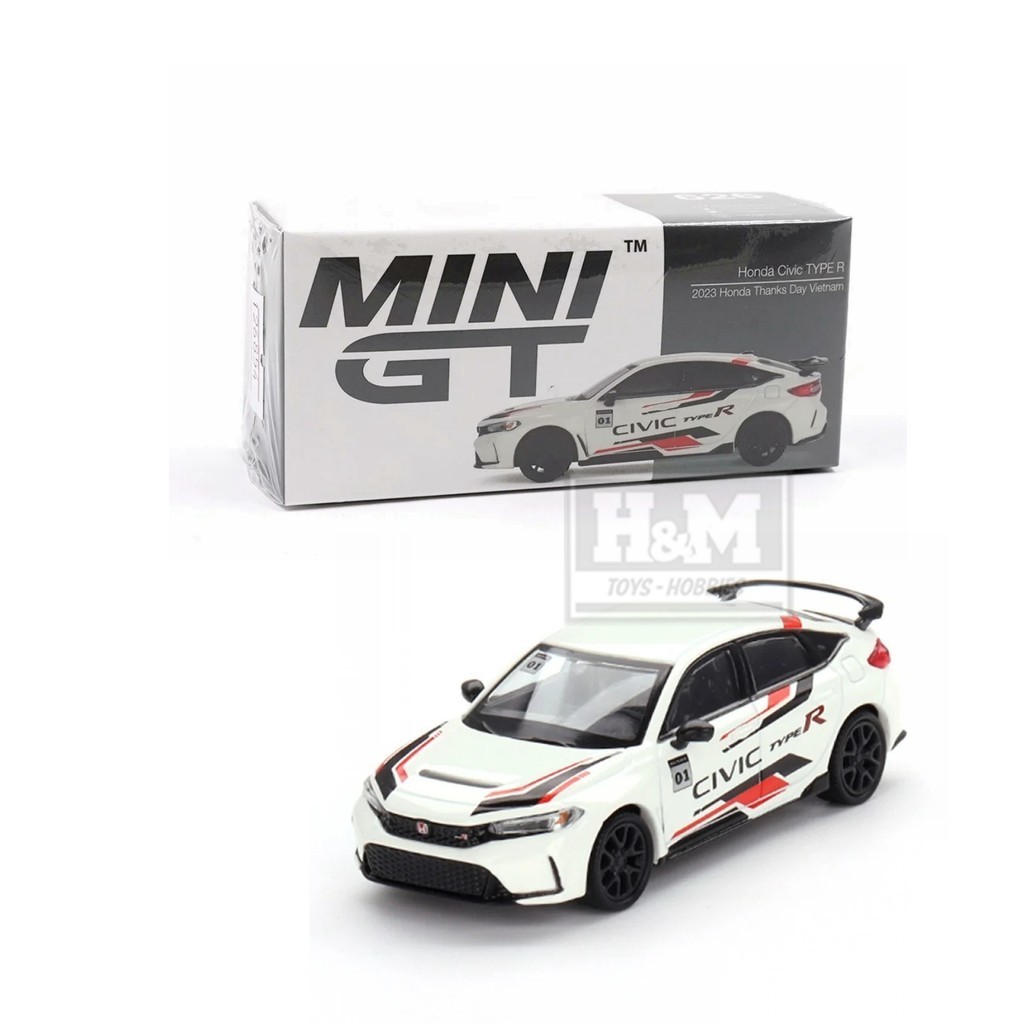 Jual Mini GT Honda Civic Type R 2023 Honda Thanks Day Vietnam | Shopee ...