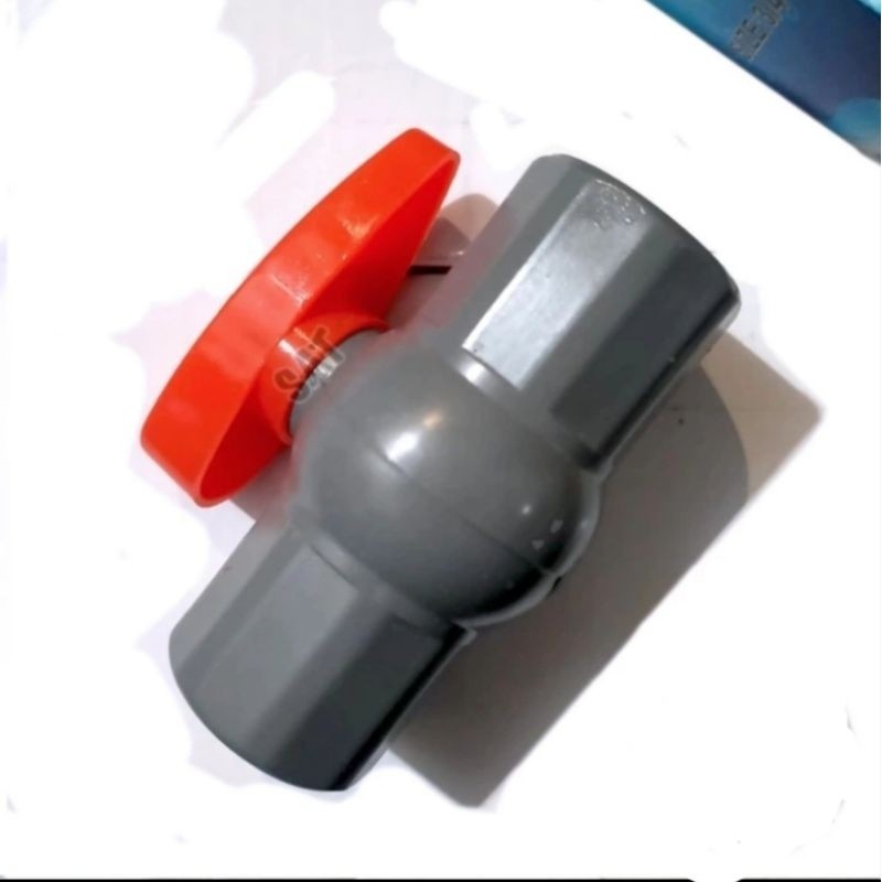 Jual Ball valve pcv 1/2" atau stop kran atau ballvalve atau stopkran pvc 1/2 inch (MURAH ...