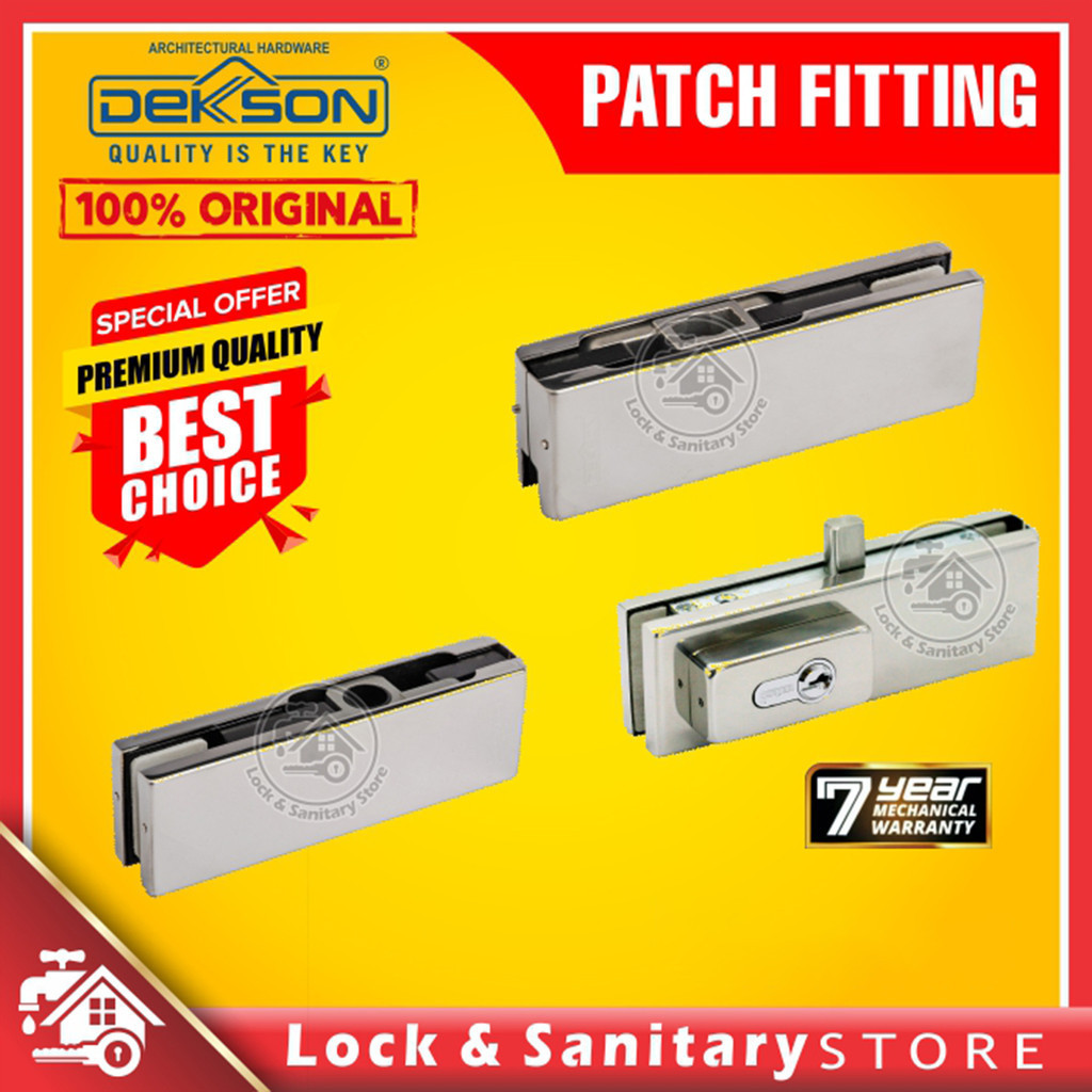 Jual Dekson Dekkson Patch Fitting SET (PT10, PT20 & US10) | Shopee Indonesia