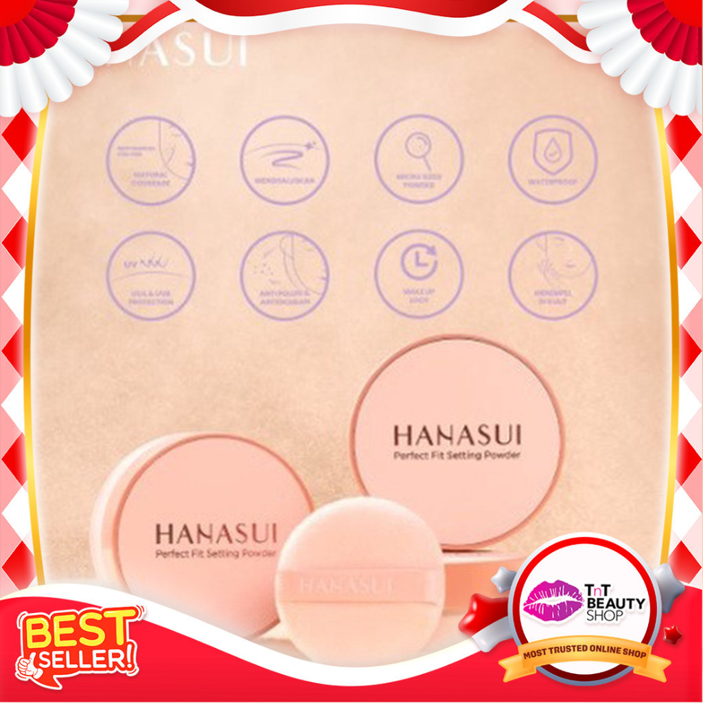 Jual Hanasui Perfect Fit Setting Powder - Loose Powder - Bedak Tabur ...