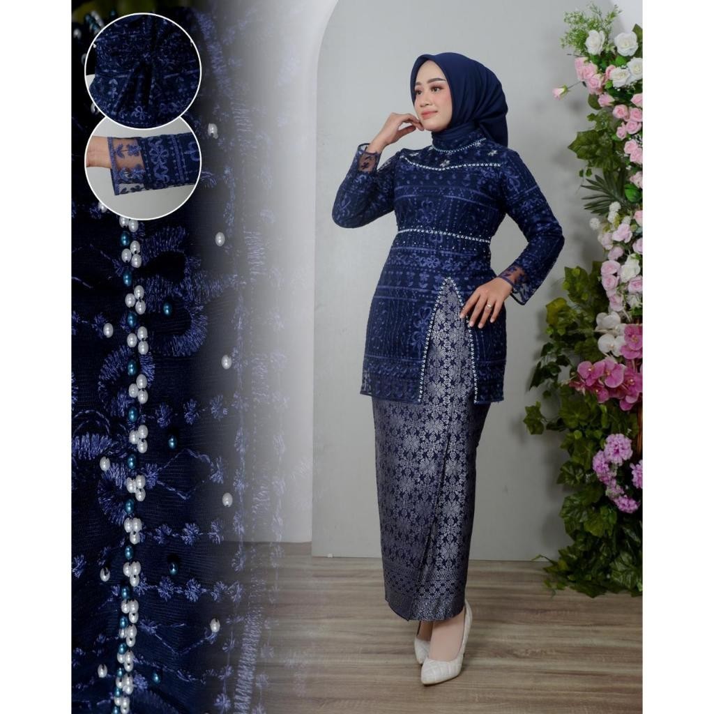 Jual HOPE Amora Tunik payet songket / set kebaya modern / kebaya pesta ...