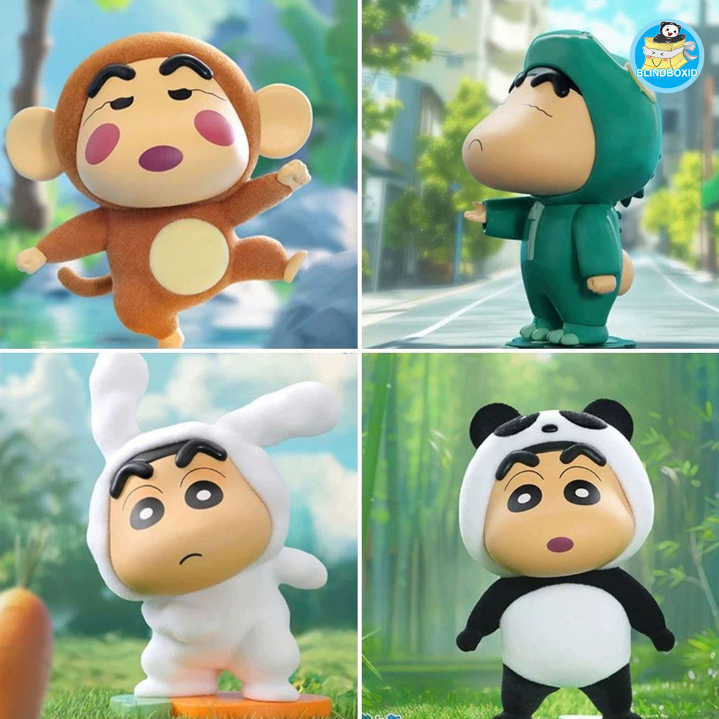 Jual 52 Toys - Shinchan Animal Cha-Cha-Cha - 1set isi 4pcs | Shopee ...