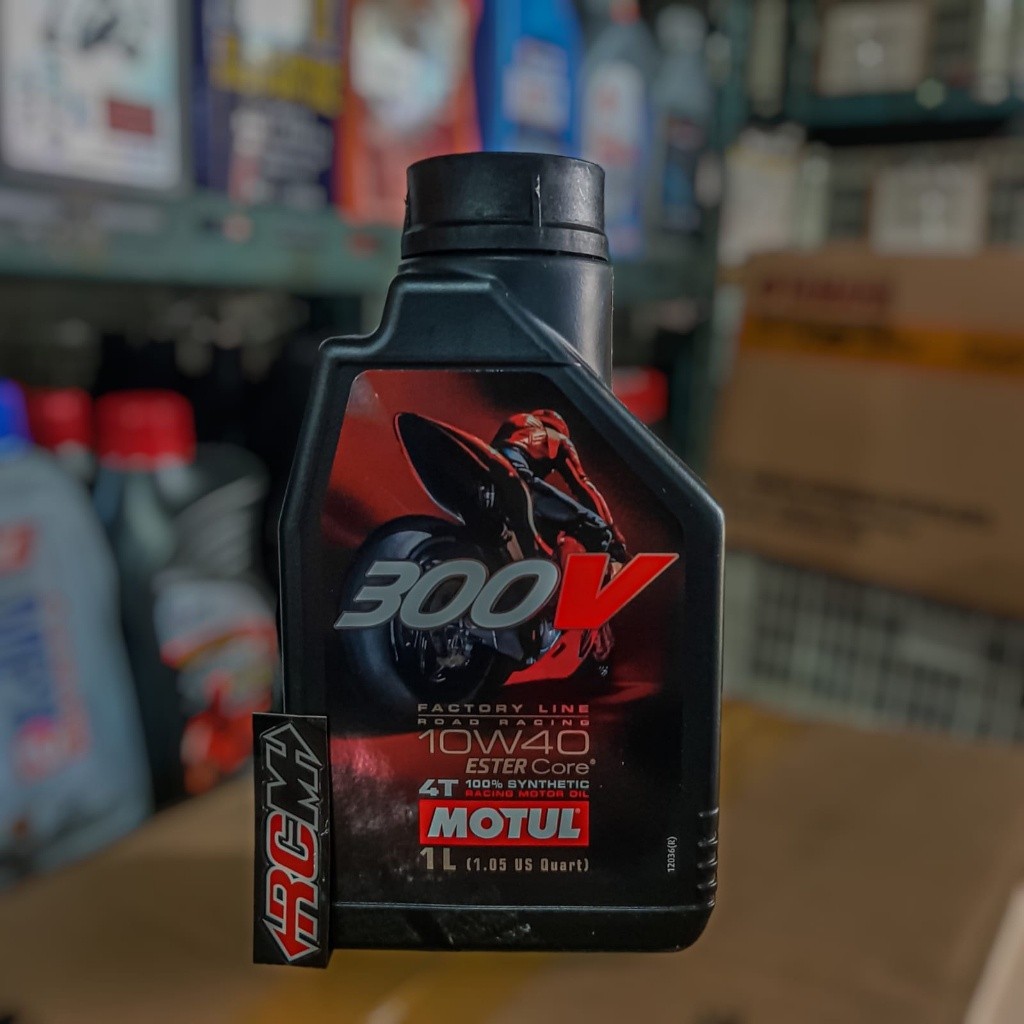 Jual PELUMAS OIL OLI OIL MESIN ENGINE 300V 300 V 10W-40 10W40 10 W 40 4T ESTER CORE SYNTHETIC ...
