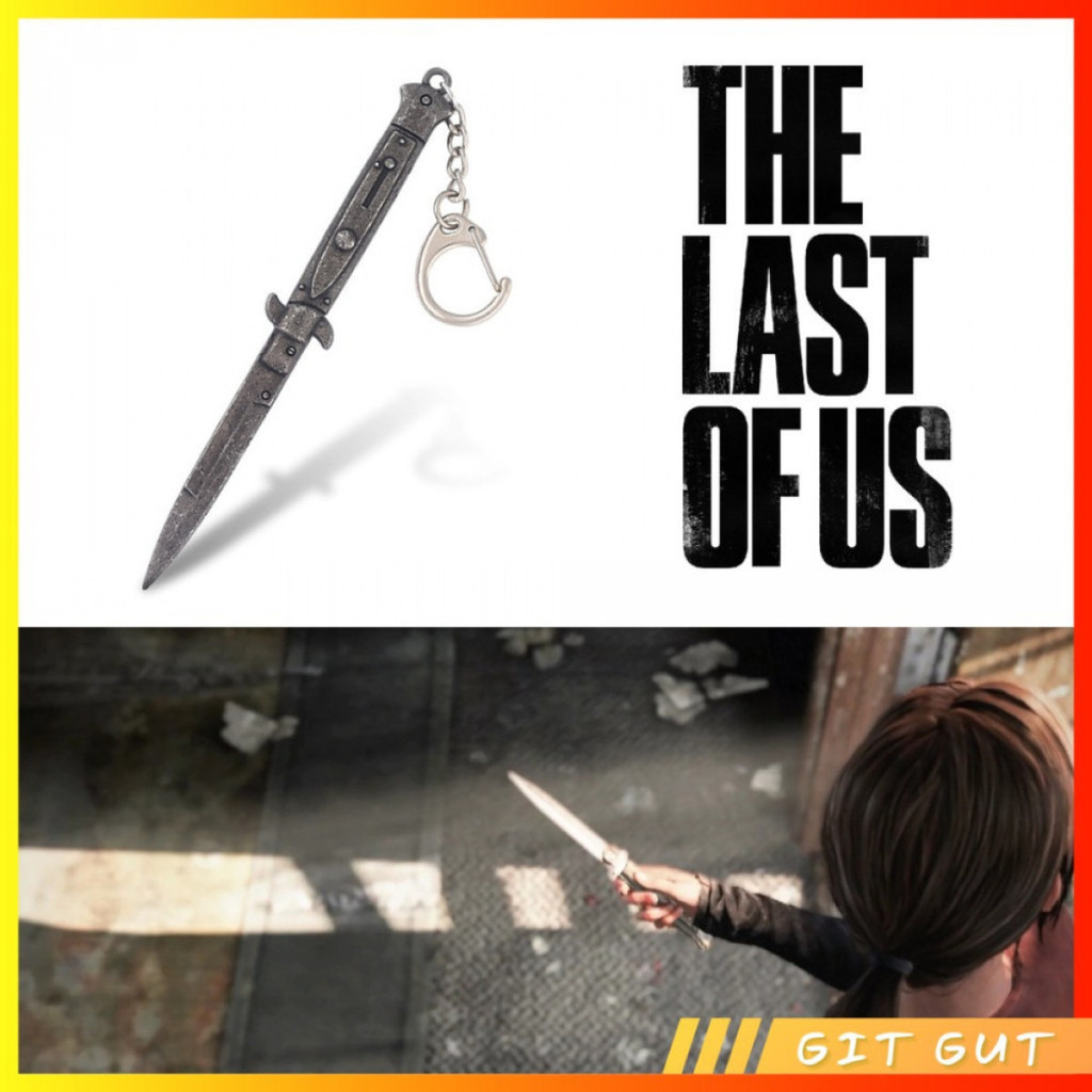 Jual Keychain Gantungan Kunci The Last of Us TLOU Ellie Knife Blade ...