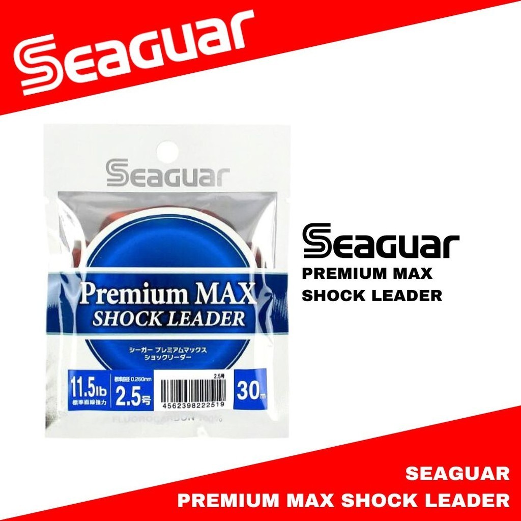 Jual Seaguar Premium Max Shock Leader | Shopee Indonesia