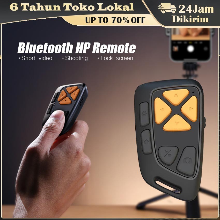 Jual Multifunction Bluetooth Remote Control Selfie Wireless Shutter ...