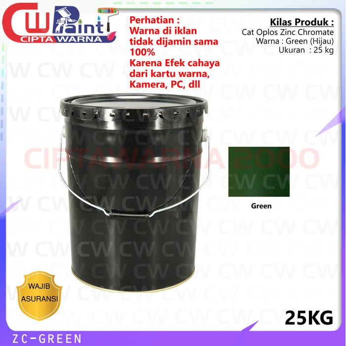 Jual Cat Oplos Zinc Chromate Zincromate Zinchcromate Pelapis Meni Besi ...