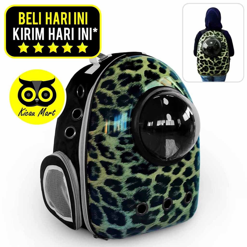 Jual KICAU MART Tas Kucing Space Capsule Import Kaca Transparant Pet ...