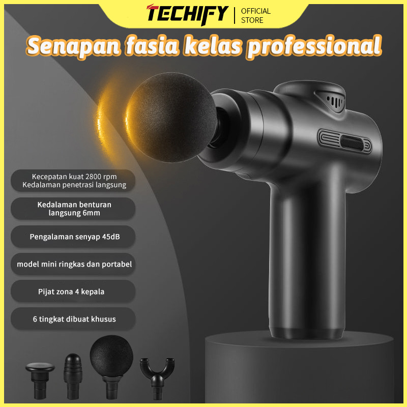 Jual Profesional Pistol Pijat Multifungsi 4-In-1 Alat Pijat Mini ...