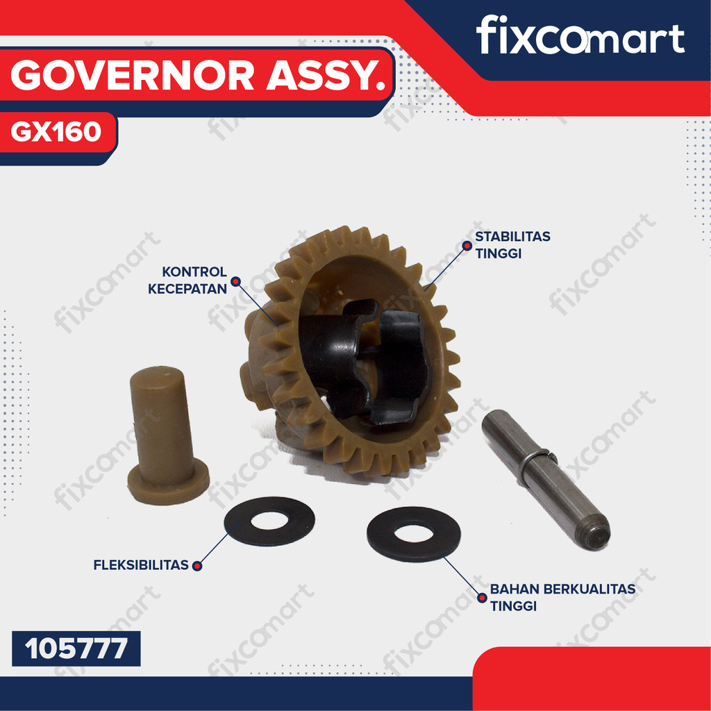 Jual NP - GOVERNOR ASSY GX160 / GOVERNOR ASSEMBLY MESIN DIESEL GX160 ...