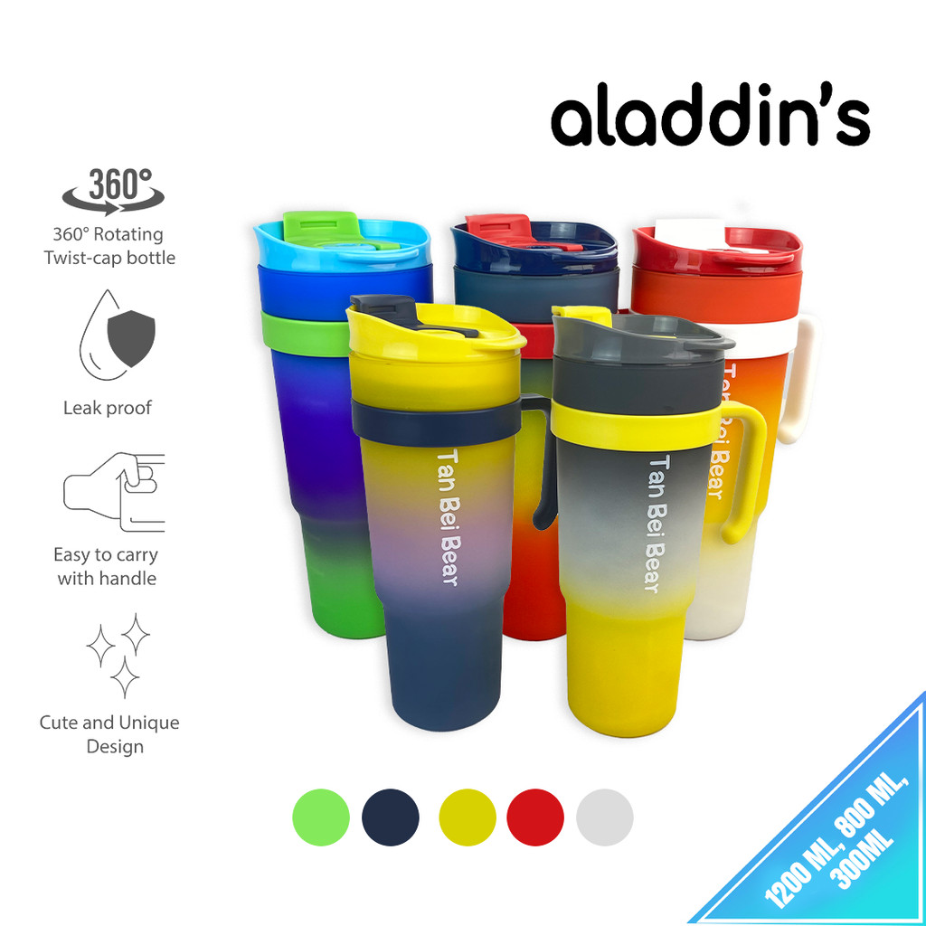 Jual aladdin's Botol BERANAK Gradiasi Car Cup 1.2 Liter + 800ml + 300ml ...