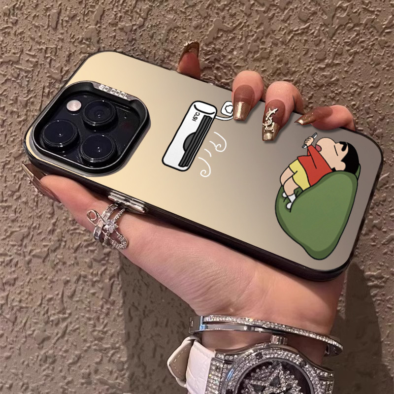 Jual Kotak Pola Karakter Anime Crayon Shin-chan Case Hp Iphone 11 Pro ...