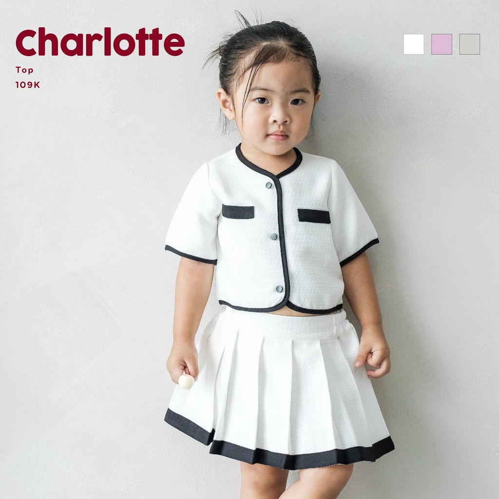 Jual Charlotte Top --- Wear Micha x With Ovisa x OchaWear | Kids Wear ...