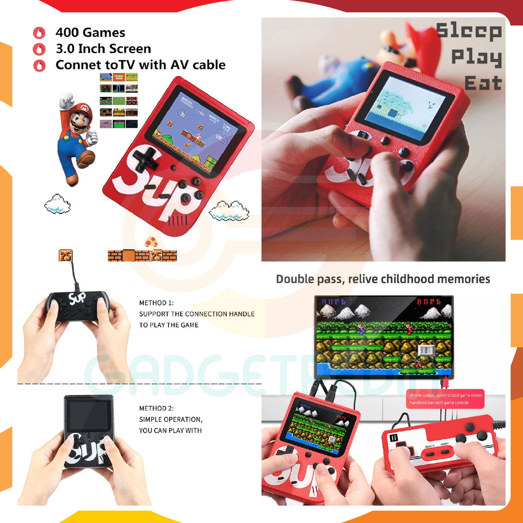 Jual Gameboy Gamebox Supreme Gamebot Gimbot Nintendo 400 in 1 ...