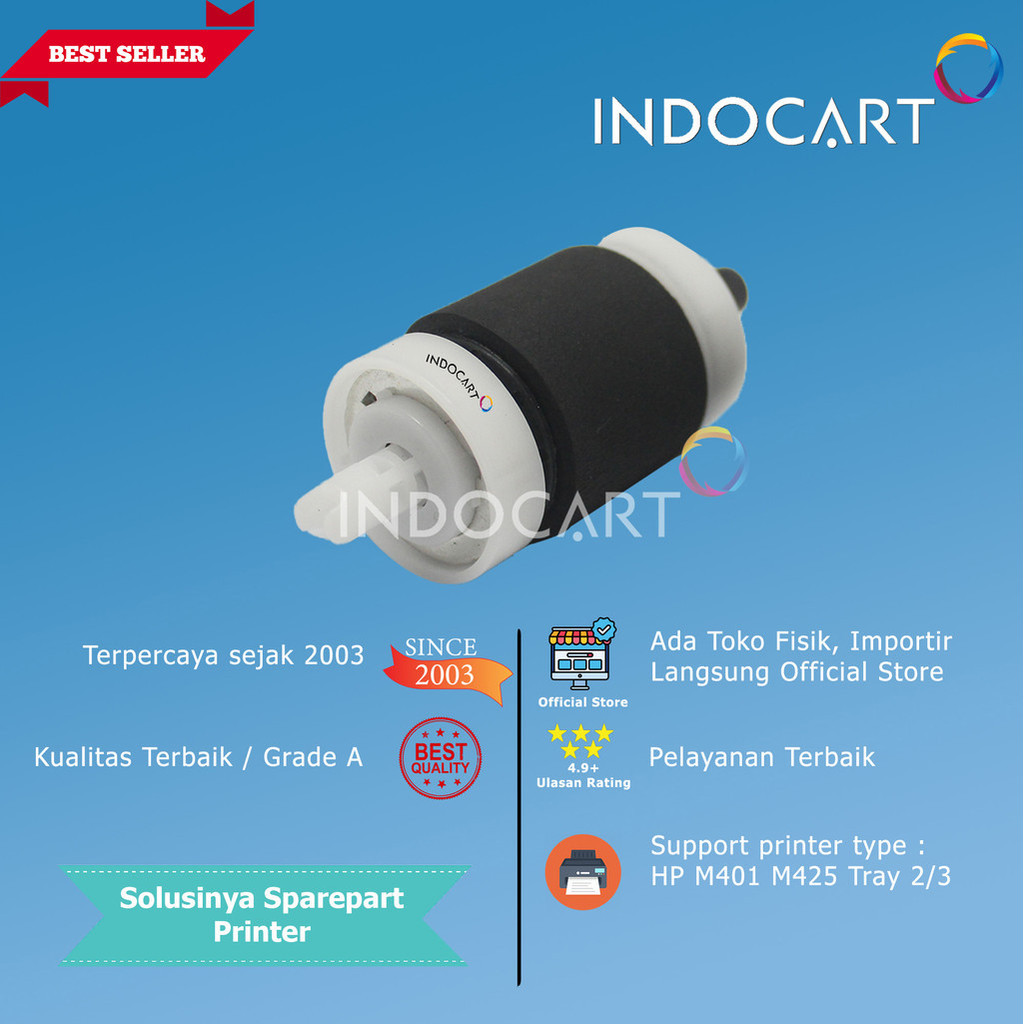 Jual Pickup Roller-HP M401 M425 Tray 2 3 RM1-9168 | Shopee Indonesia