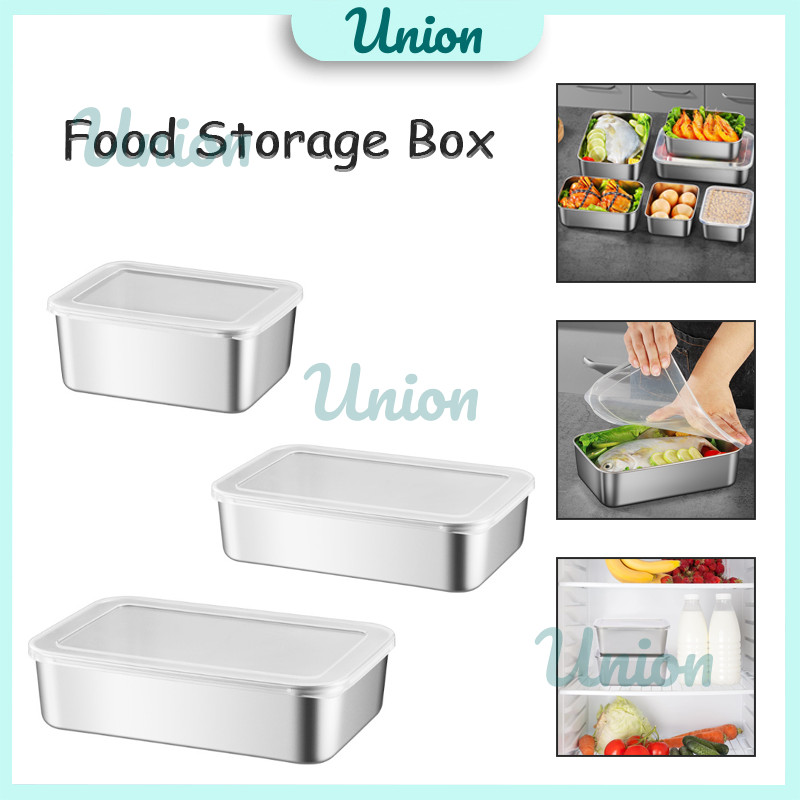 Jual Food Storage Box Stainless Type / Box Stainless Steel Persegi ...