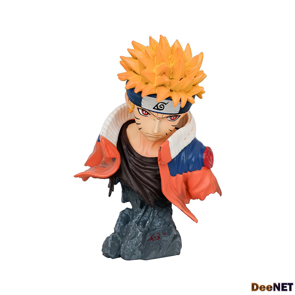 Jual Naruto Uzumaki Head Bust Naruto Shippuden 10cm Action Figure PVC D ...