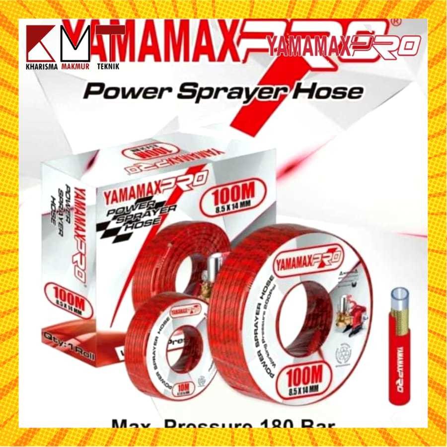 Jual SELANG POWER SPRAYER / SELANG MESIN SEMPROT 20 METER YAMAMAX-PRO ...