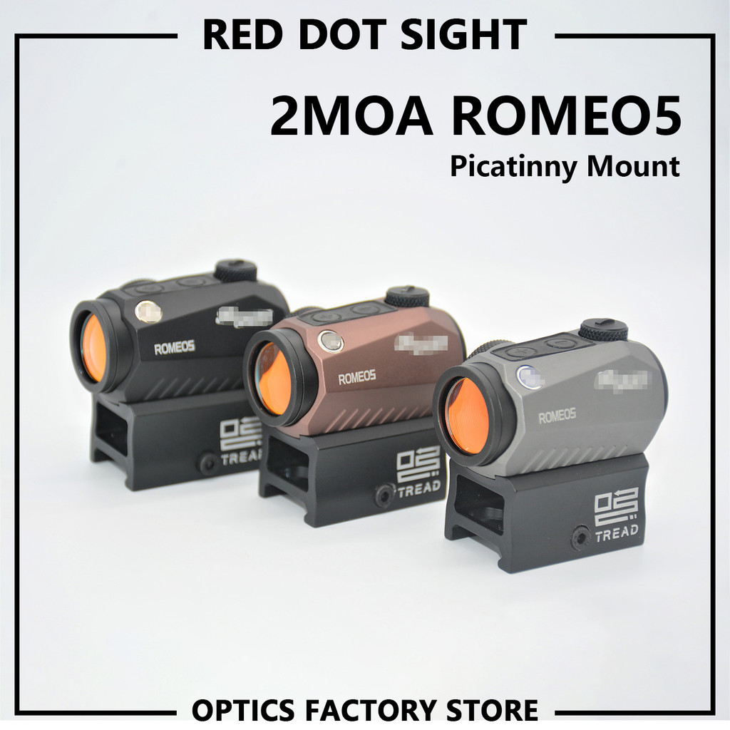 Jual ROMEO5 Red Dot Sight Holographic Reflex Compact 2 MOA Airsoft ...