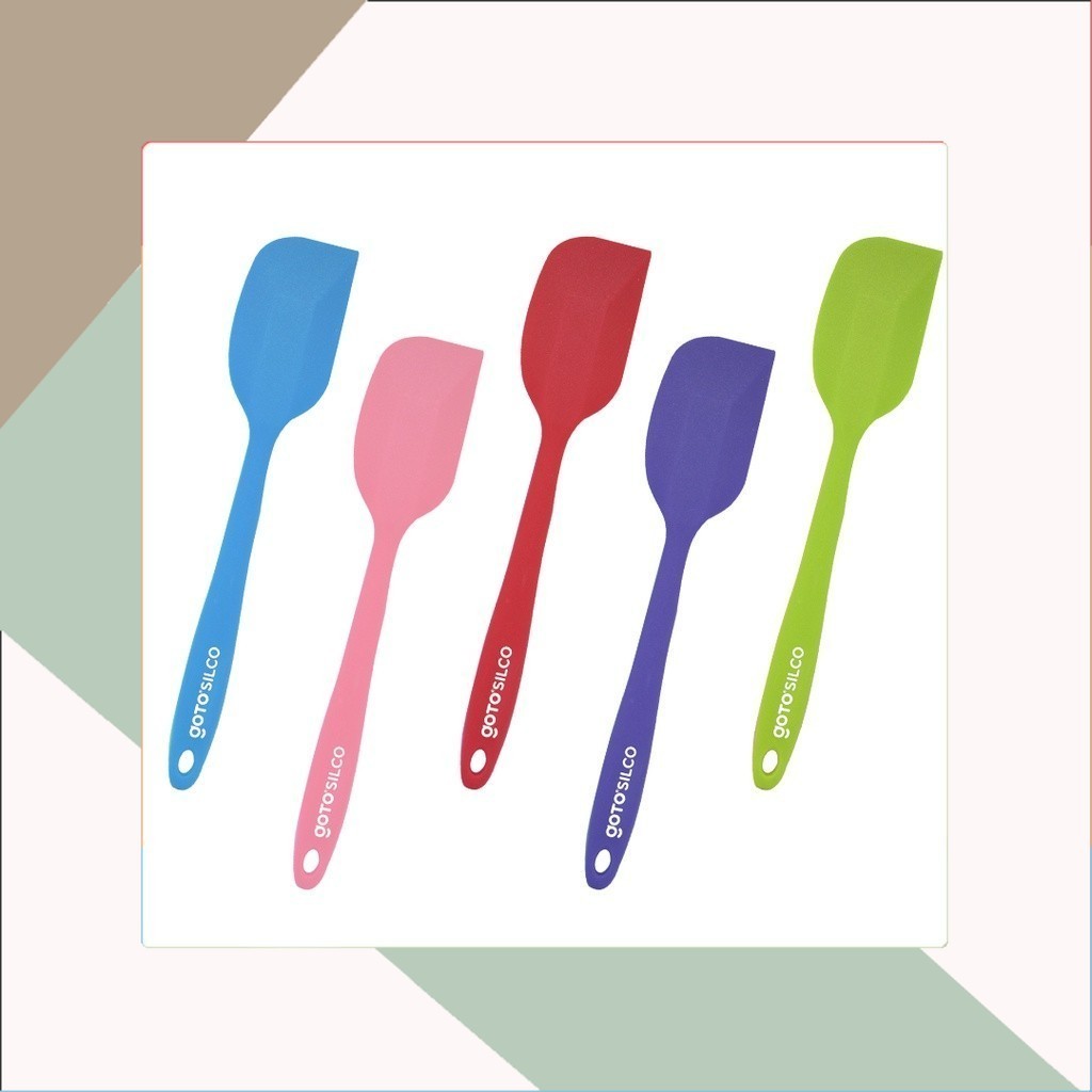 Jual Goto Silco Kitchen Utensil Spatula Silikon Capitan Sendok Masak ...