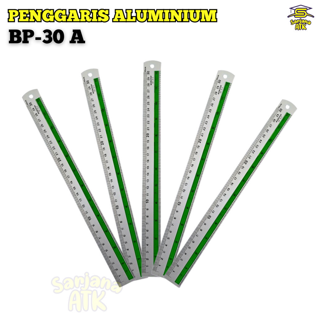 Jual Penggaris Besi Aluminium / Microtop Conversion Table / Penggaris ...
