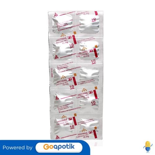 Jual Histrine Ft 10 Mg Strip 10 Tablet | Shopee Indonesia