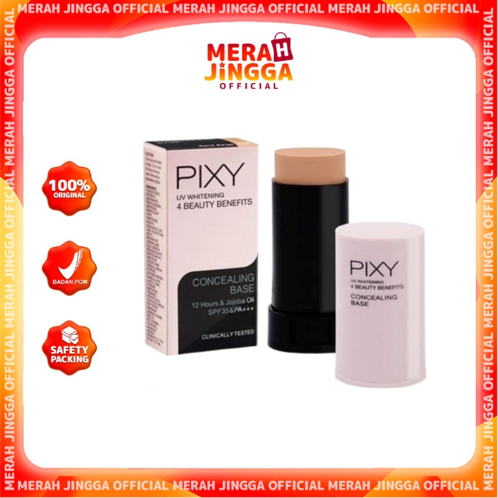 Jual Pixy Uv Whitening Concealing Base 9 gram | Merah Jingga Official ...