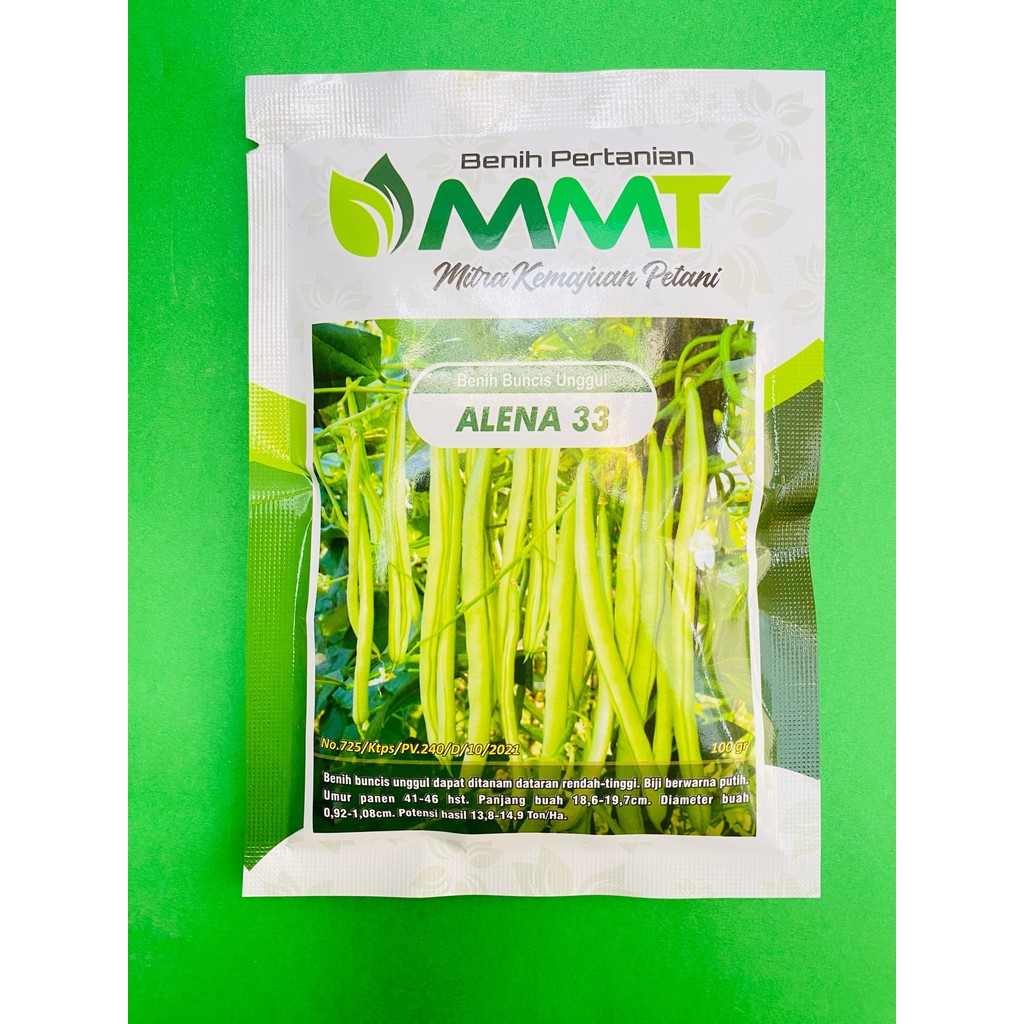 Jual Benih buncis unggul biji warna putih isi 100gr ALENA 33 dari BENIH ...