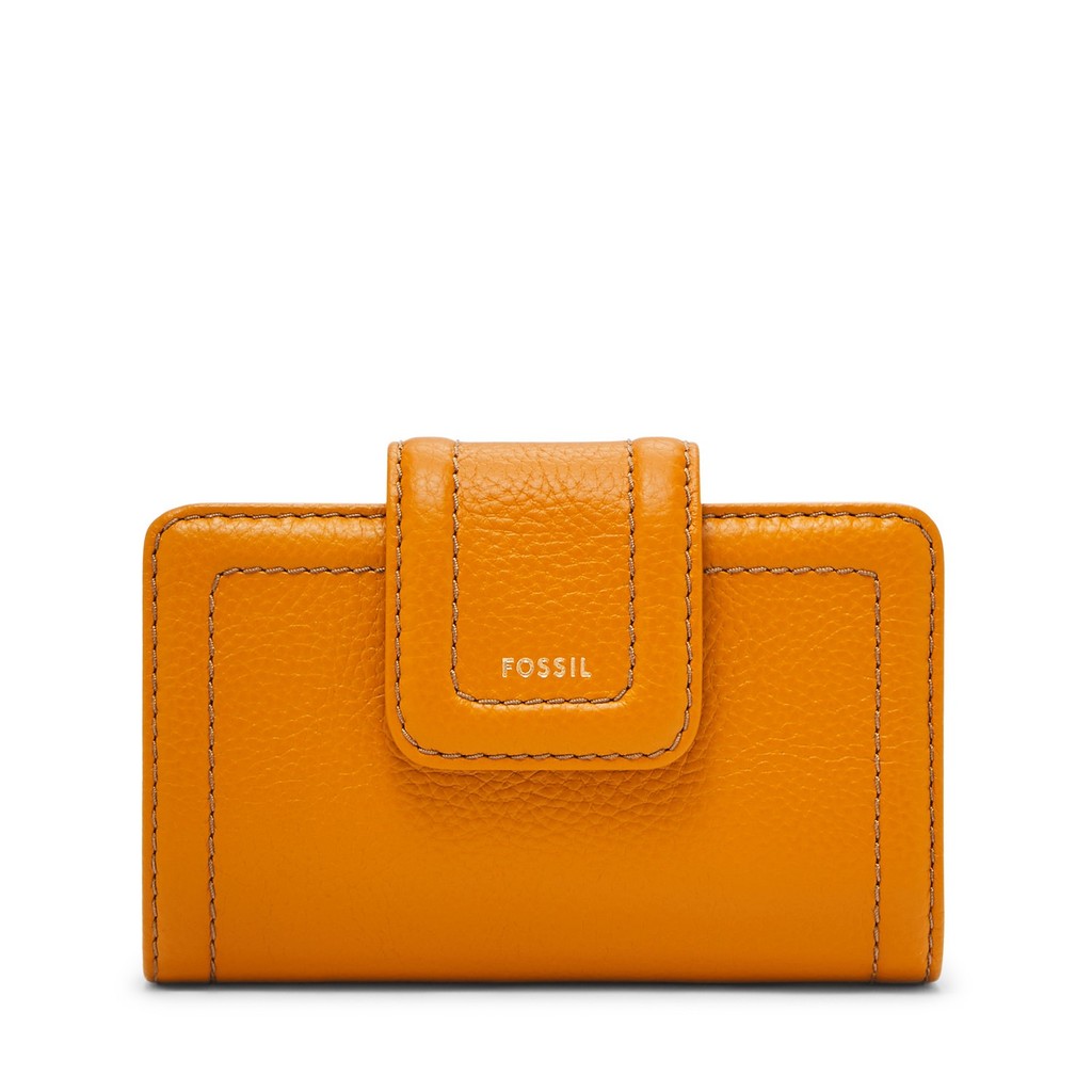 Jual Fossil Madison Multifunction Honey Gold Leather Dompet Wanita ...