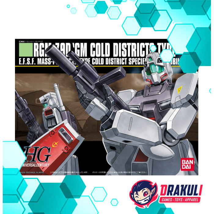 Jual Drakuli HQ BANDAI Plamo HGUC RGM-79D GM Cold District Type ...