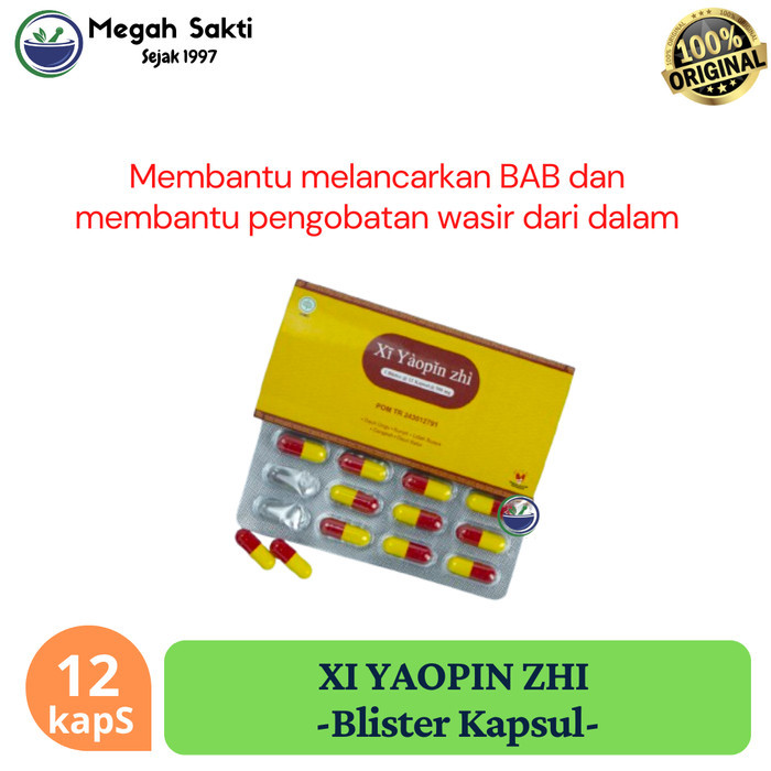 Jual Surya Sakti - XI YAOPIN ZHI Blister 12 Kapsul | Melancarkan BAB ...