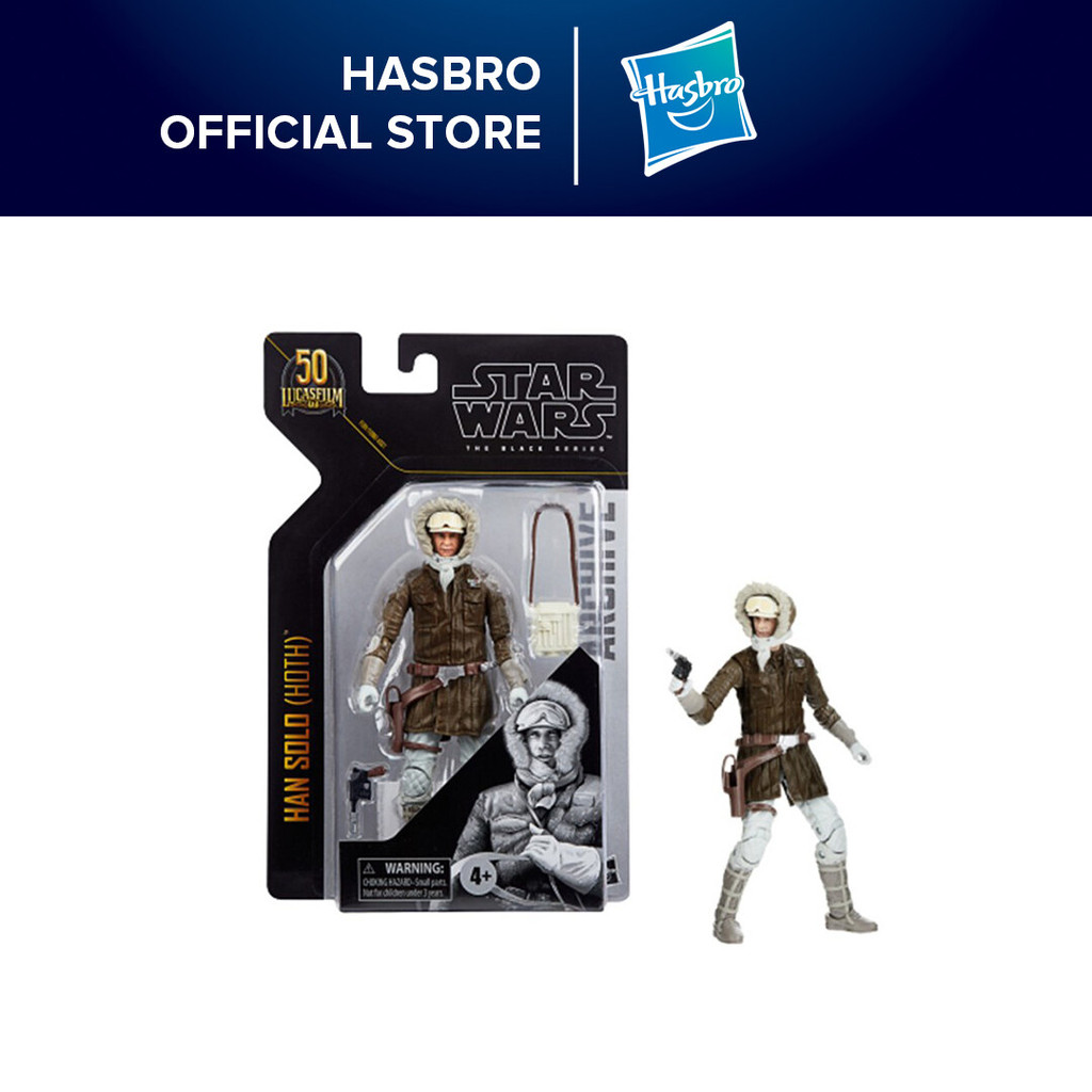Jual Star Wars The Black Series Archive Han Solo (Hoth) Toy 6-Inch ...