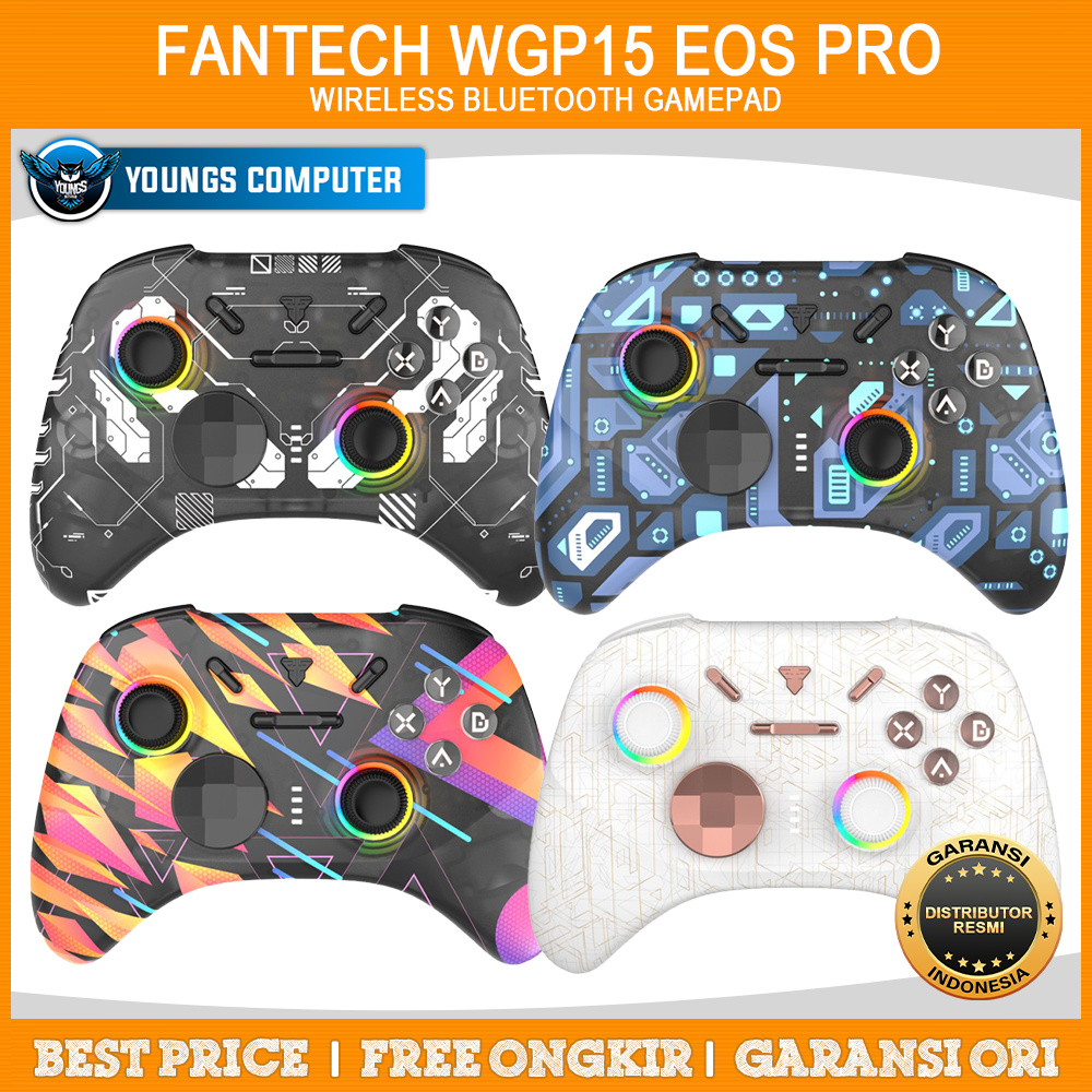 Jual FANTECH WGP15 EOS PRO Wireless Bluetooth Gamepad Joystick PC ...