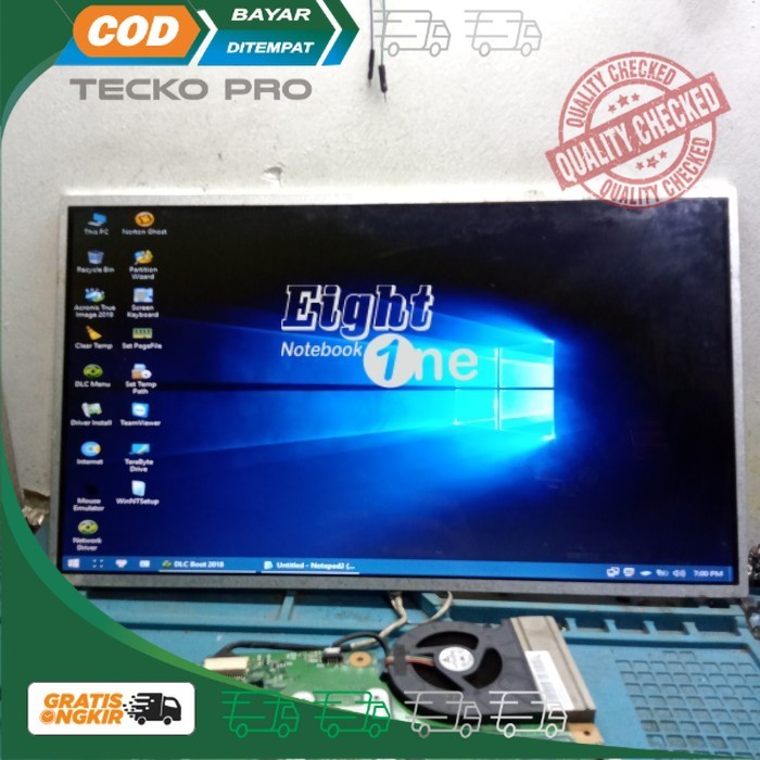 Jual Layar LCD LED Screen Laptop 14 inch Standar Tebal 40 pin | Shopee ...