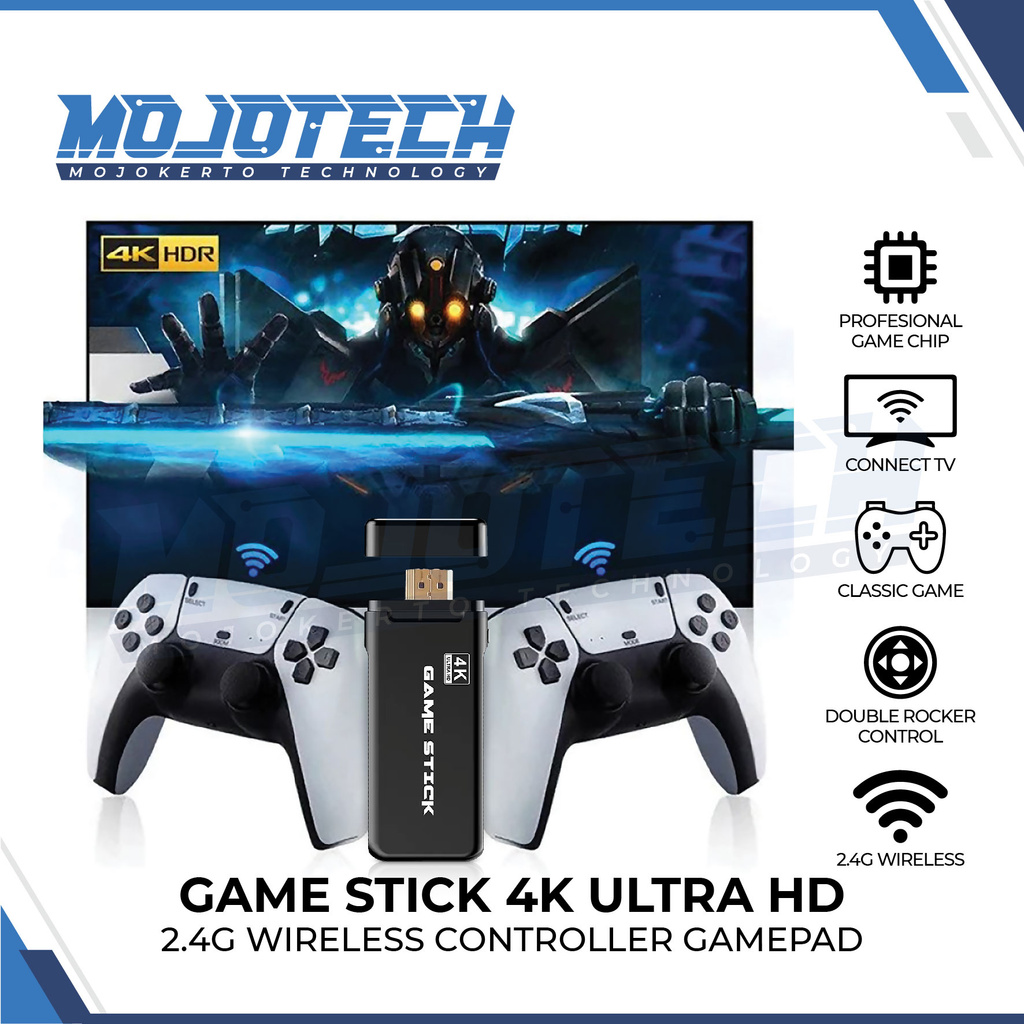 Jual Game Stick 4K UltraHD M8 Pro, 20.000 Games Console Portable ...