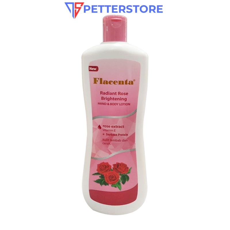 Jual FLACENTA HAND AND BODY LOTION ROSE EXTRACT 500 ML | Shopee Indonesia