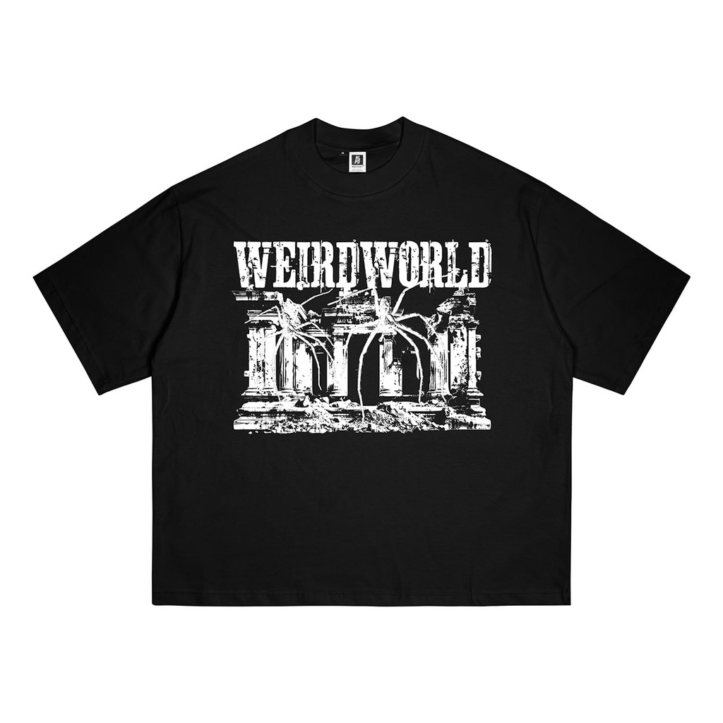 Jual HLPD WeirdWorld | Baju Kaos | T shirt | Boxy Tee - Misery | Shopee Indonesia