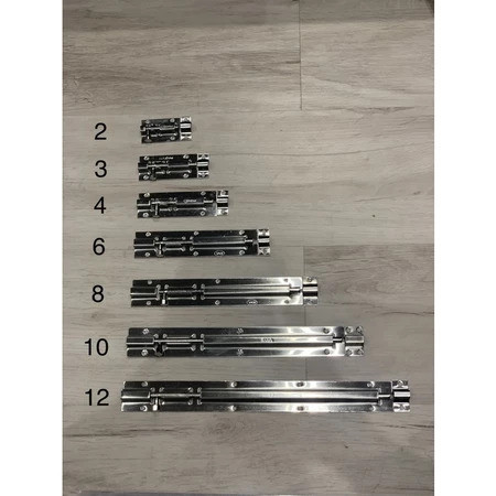 Jual Grendel Slot Pintu Jendela Stainless 3 inch (PER LUSIN) | Shopee ...