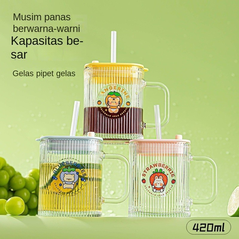 Jual ZOWOKI Gelas Air Anak Gelas Susu Kartun Gelas Sarapan Anak Gelas ...