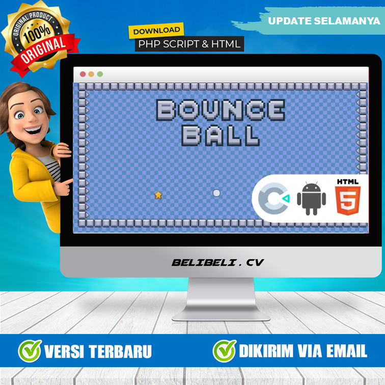Jual Source Code HTML5 Game - Bounce Ball - HTML5 - Construct 3 Fms | Shopee Indonesia