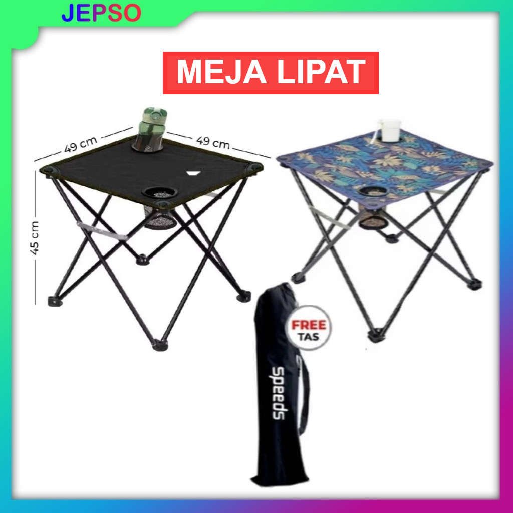 Jual Meja Camping Outdoor Indoor Folding / Meja Lipat Kain Portable ...