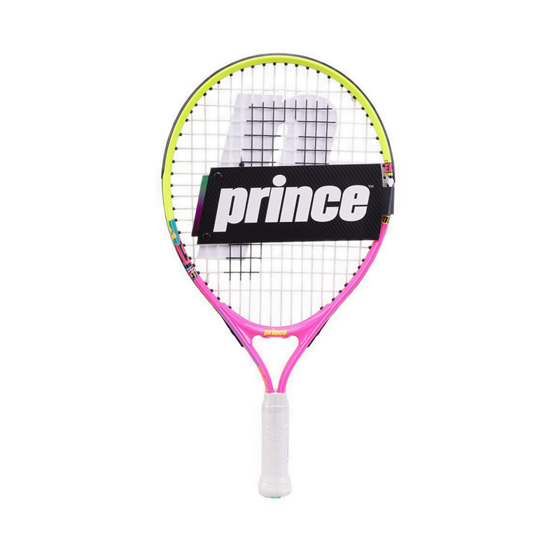 Jual Prince Ace Face 19 Strung G04 Junior Tennis Racket - Pink / Yellow ...