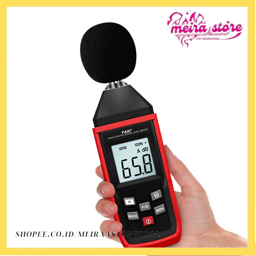 Jual Noise Tester Decibel Digital Audio Sound Level Meter Monitor ...
