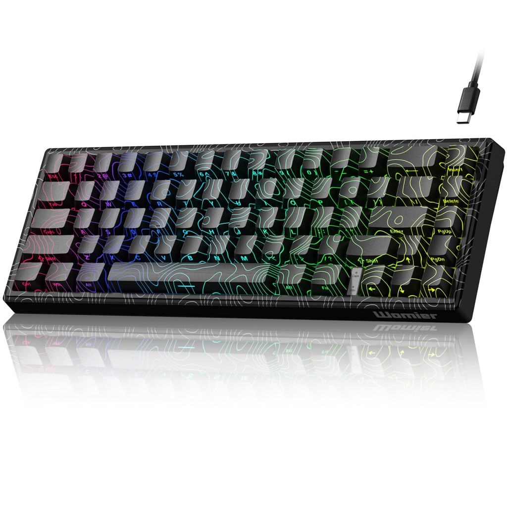 Jual M68HE Pro Hall Effect Mechanical Gaming Keyboard Hot Swap Magnetic ...