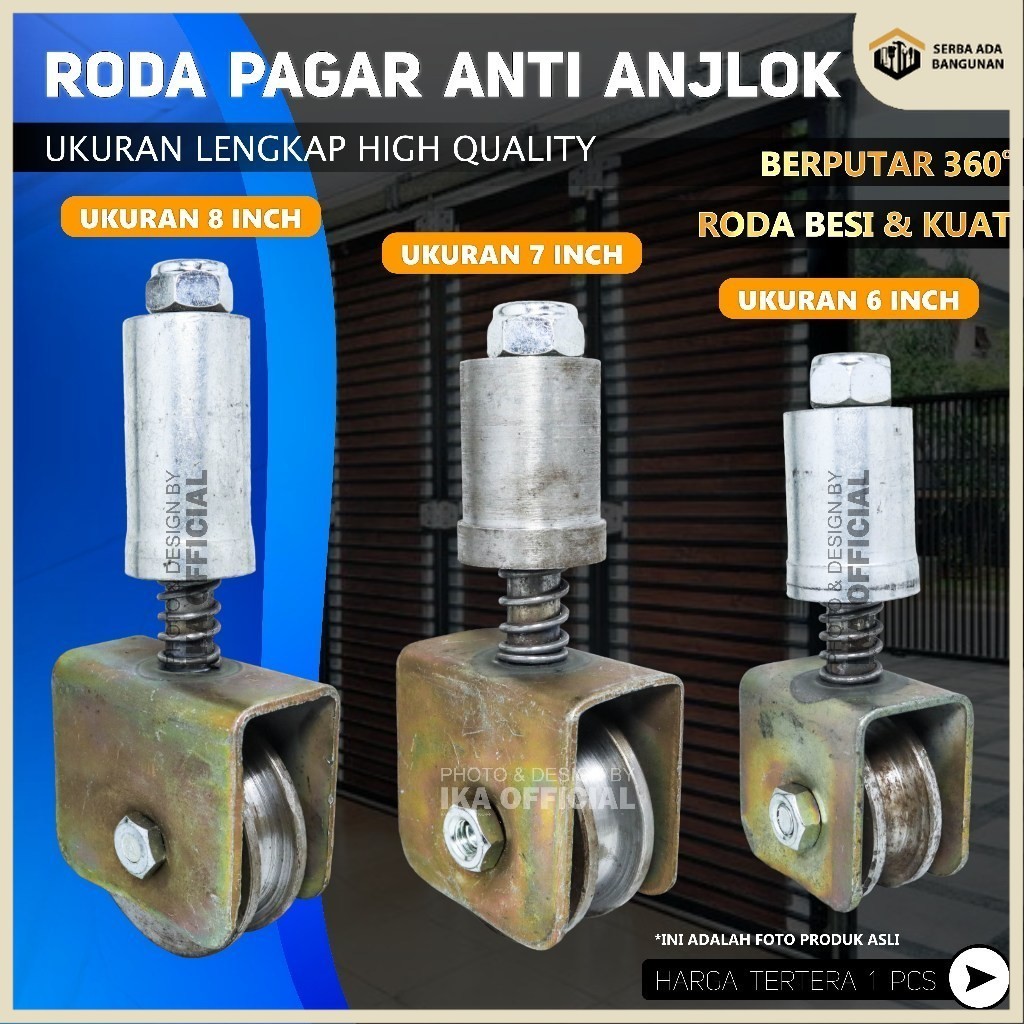 Jual SAB RODA PAGAR SLIDING BESI SUPER 8 CM - SOLUSI PAGAR RUMAH ...
