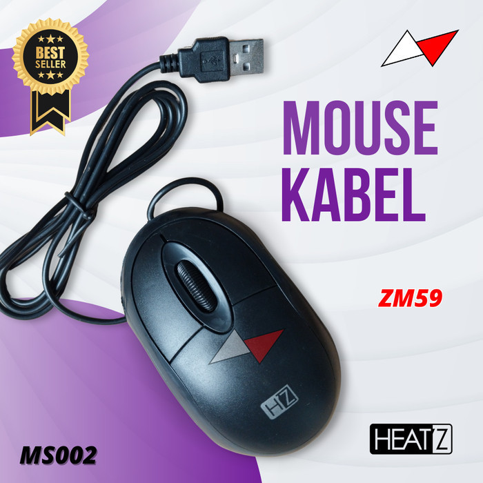 Jual Mouse USB Heatz ZM59 100% Original untuk PC dan Laptop | Shopee ...