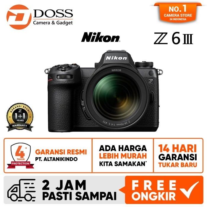 Jual Nikon Z6 III Nikon Z6III Nikon Z6 Mark III Kit 24-70mm f4 ...